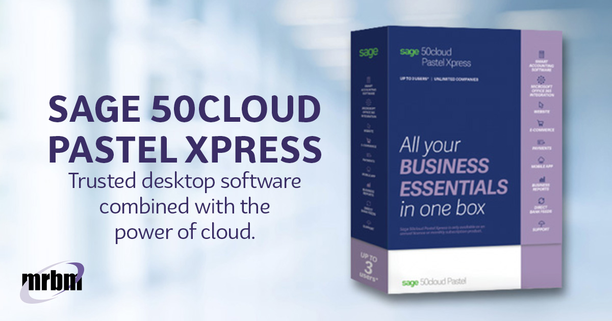 MRBM Consultants - Sage 50cloud Pastel Xpress