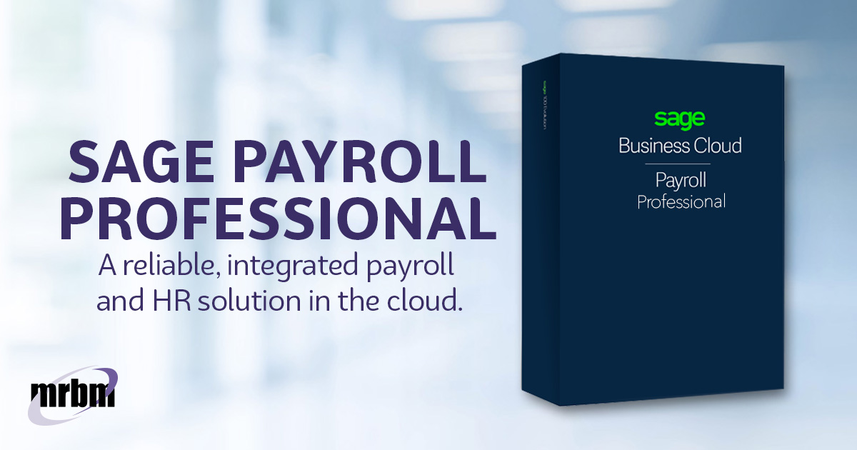 MRBM Consultants - Sage Payroll Professional Software