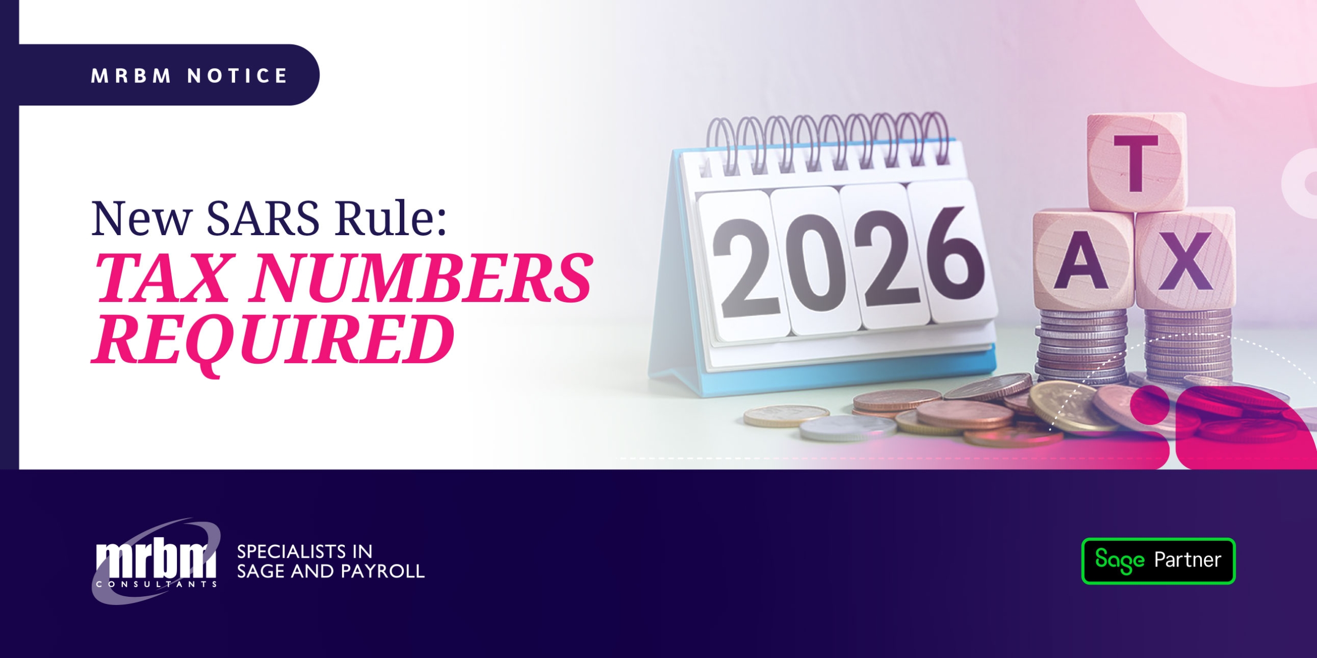 Important SARS Update: Employee Tax Numbers Now Mandatory - MRBM